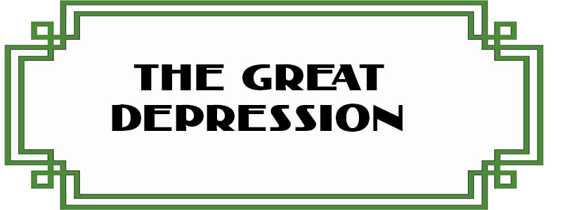The Great Depression Logo The Great Depression: Ominous Signs It's
